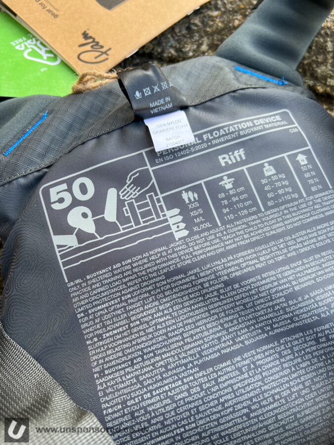 Palm Equipment Riff PFD - First Look - Unsponsored